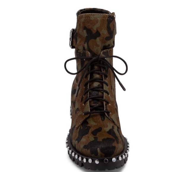 Dolce Vita | Shoes | Dolce Vita Prest Lace Up Boot Camo Grunge Combat ...